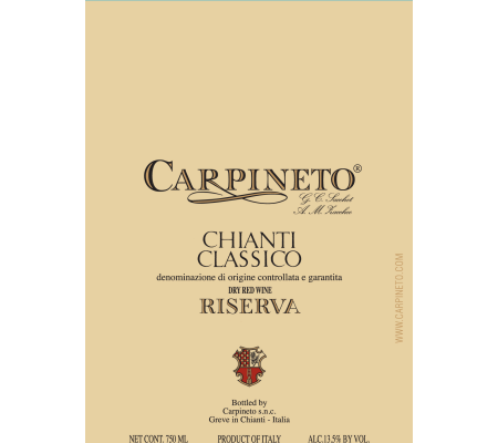 Carpineto Chianti Classico Riserva DOCG – Grand Wine Cellar